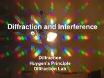 PPT - Diffraction vs. Interference PowerPoint Presentation, free ...