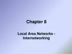 PPT - Computer Networks Chapter 3: Internetworking PowerPoint ...
