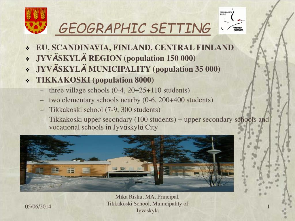 PPT - GEOGRAPHIC SETTING PowerPoint Presentation, free download - ID ...