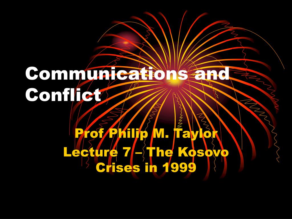 PPT - Communications and Conflict PowerPoint Presentation, free ...