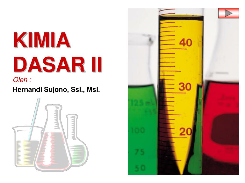 PPT - KIMIA DASAR II PowerPoint Presentation, free download - ID:1056097