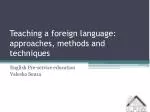 PPT - Language Teaching Methods PowerPoint Presentation, free download ...