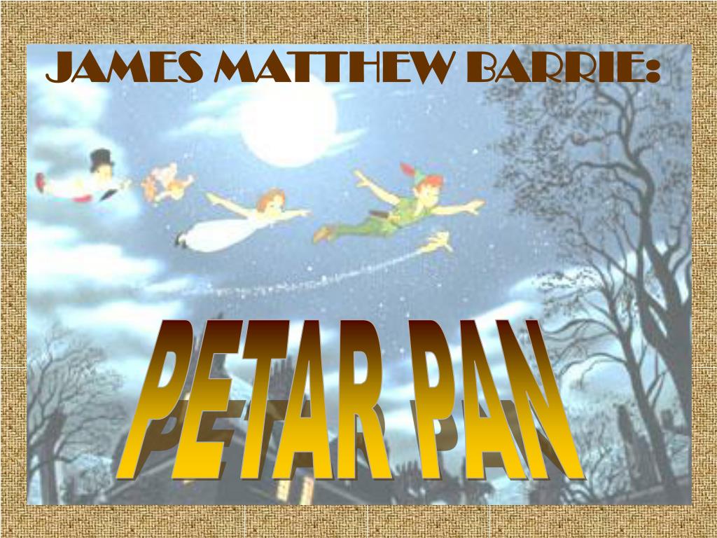 PPT - JAMES MATTHEW BARRIE: PowerPoint Presentation, free download - ID ...