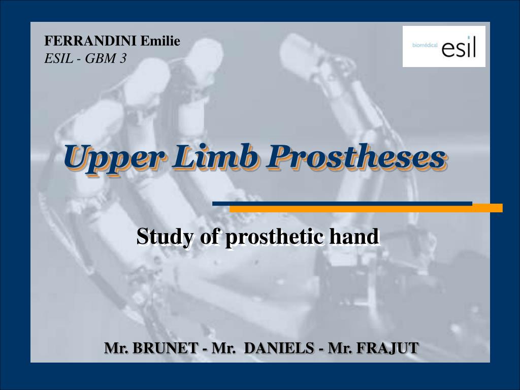 PPT - Upper Limb Prostheses PowerPoint Presentation, free download - ID ...