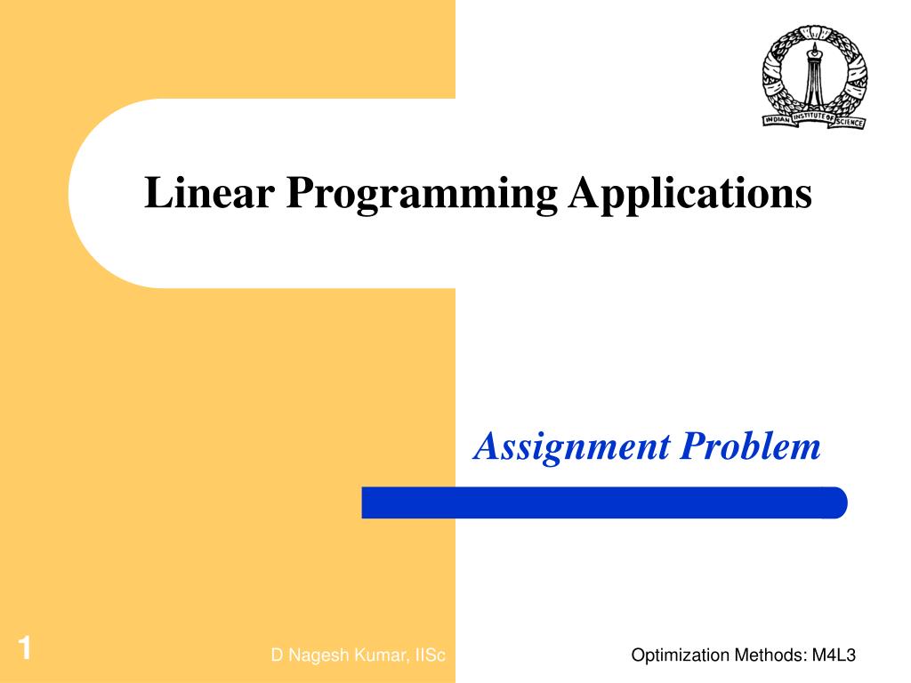 PPT - Linear Programming Applications PowerPoint Presentation, free ...
