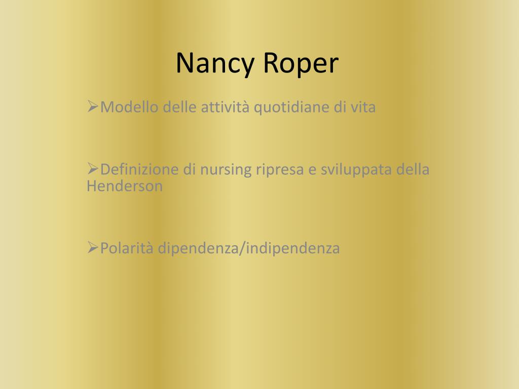 PPT - Nancy Roper PowerPoint Presentation, free download - ID:1064619