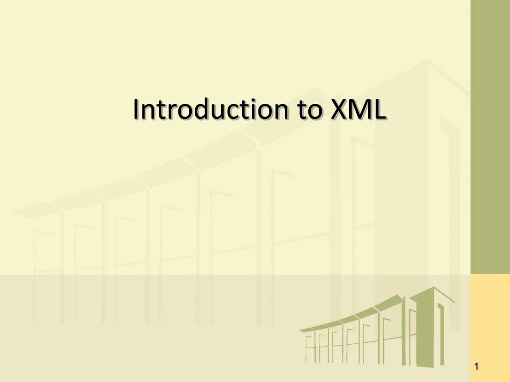 PPT - Introduction to XML PowerPoint Presentation, free download - ID ...