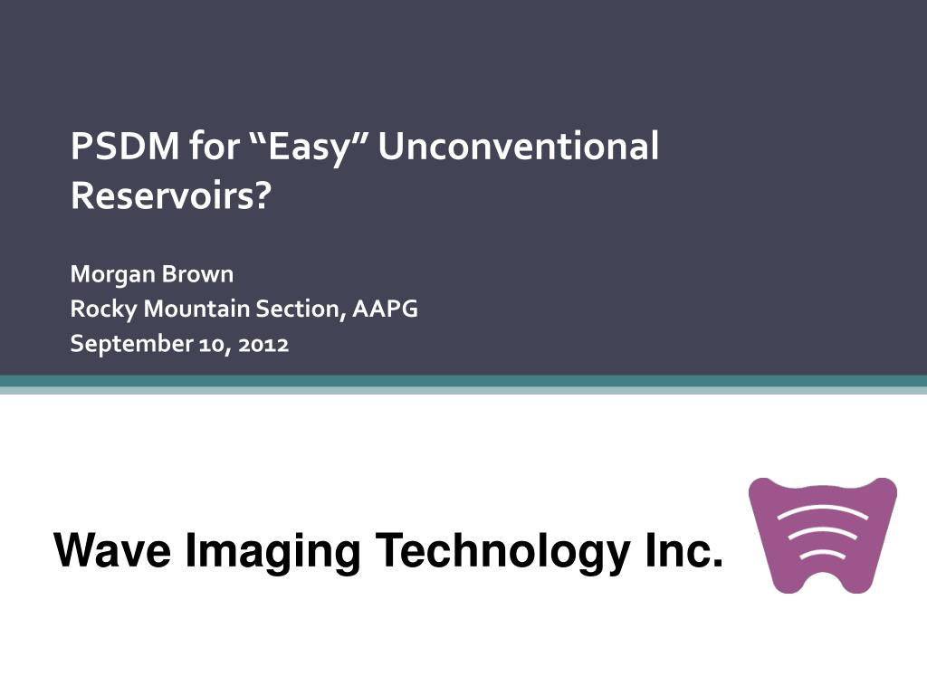 PPT - Wave Imaging Technology Inc. PowerPoint Presentation, free ...