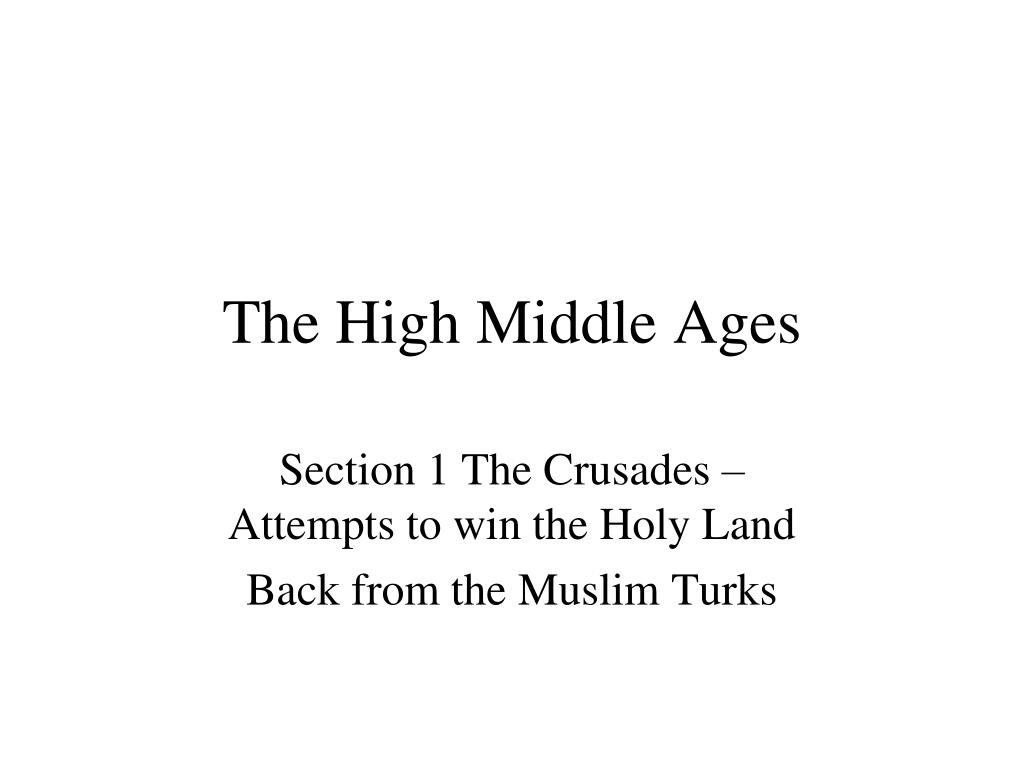PPT - The High Middle Ages PowerPoint Presentation, free download - ID ...