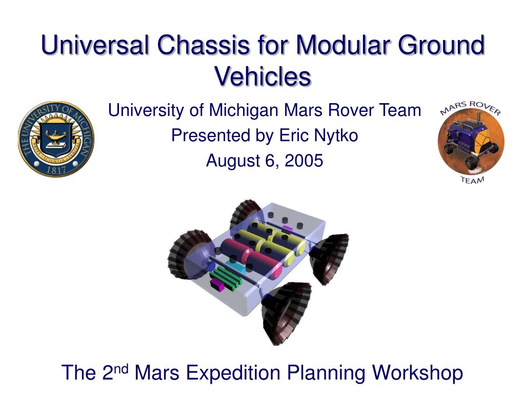 PPT - Universal Chassis for Modular Ground Vehicles PowerPoint ...