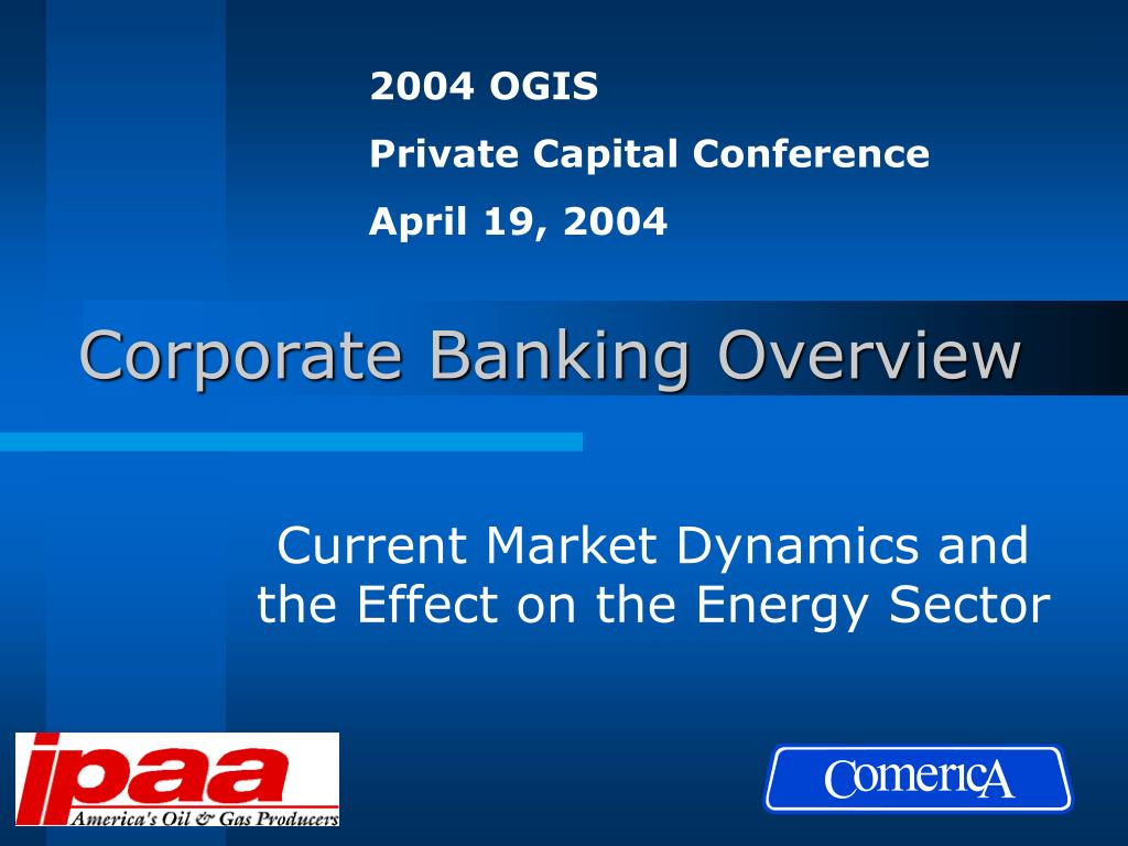 PPT - Corporate Banking Overview PowerPoint Presentation, free download ...