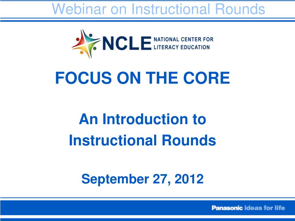 PPT - Webinar on Instructional Rounds PowerPoint Presentation, free ...