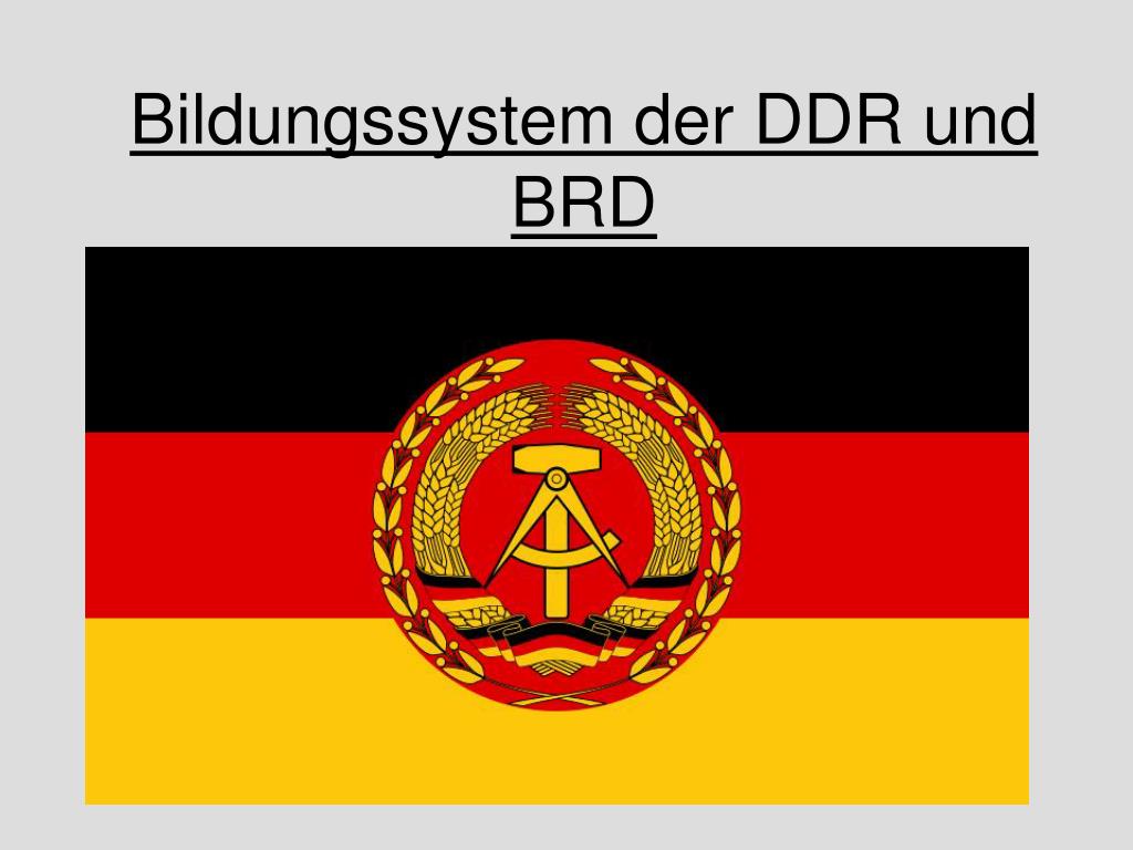 PPT - Bildungssystem der DDR und BRD PowerPoint Presentation, free ...