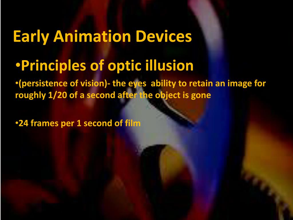 PPT - Early Animation Devices PowerPoint Presentation, free download ...