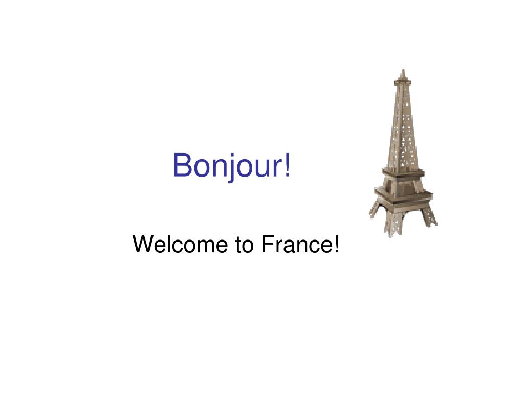 PPT - Bonjour! PowerPoint Presentation, free download - ID:108195
