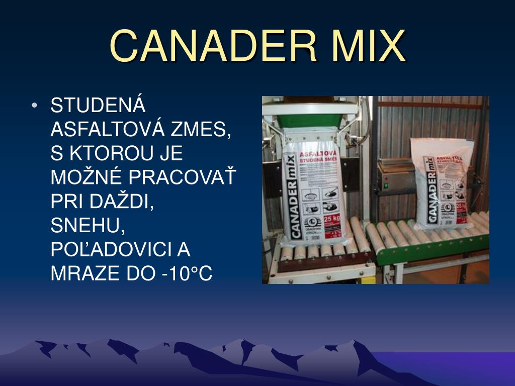 PPT - CANADER MIX PowerPoint Presentation, free download - ID:1084185