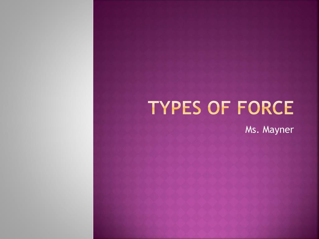 PPT - Types of Force PowerPoint Presentation, free download - ID:1085073