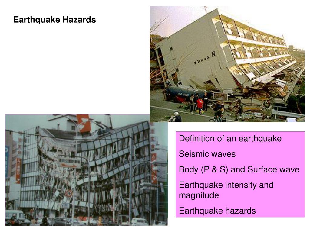 PPT - Earthquake Hazards PowerPoint Presentation, free download - ID ...