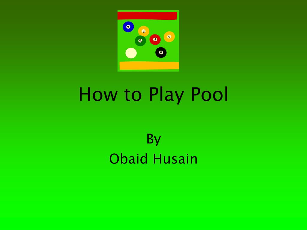 PPT - How to Play Pool PowerPoint Presentation, free download - ID:1087231