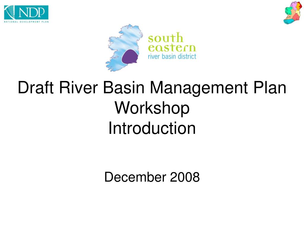 PPT - Draft River Basin Management Plan Workshop Introduction ...