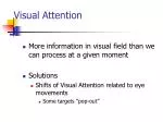 PPT - Disorders of Visual Attention PowerPoint Presentation, free ...