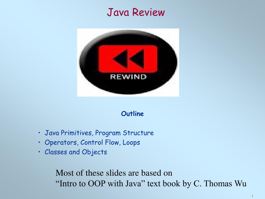 PPT - Java Review PowerPoint Presentation, free download - ID:1088058