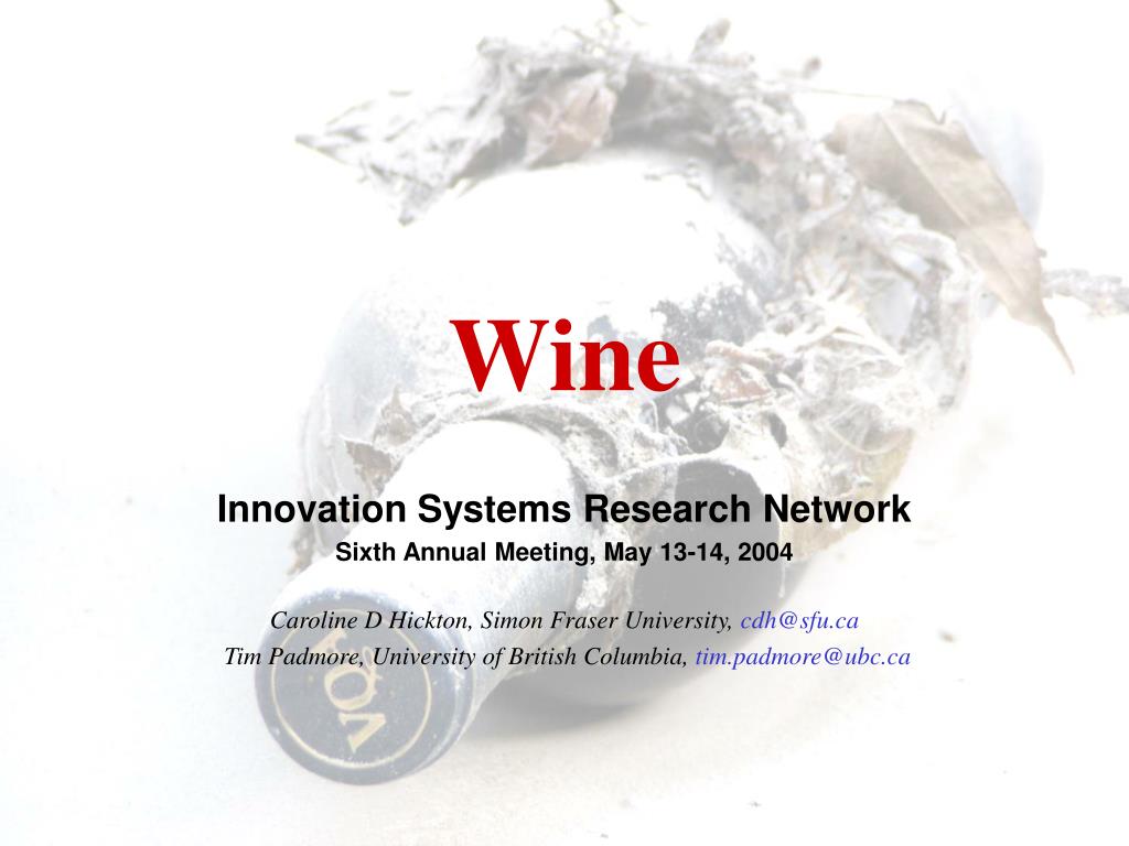 PPT - Wine PowerPoint Presentation, free download - ID:1088420