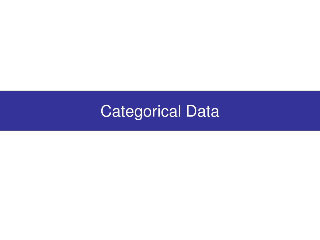 PPT - Categorical Data PowerPoint Presentation, free download - ID:1088454