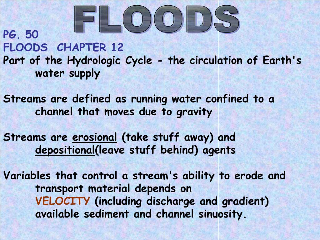 PPT - FLOODS PowerPoint Presentation, free download - ID:1089270