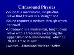 PPT - Introduction to the Physics of Ultrasound PowerPoint Presentation ...