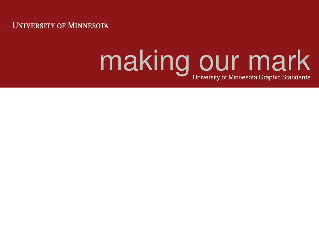 PPT - making our mark PowerPoint Presentation, free download - ID:1091978