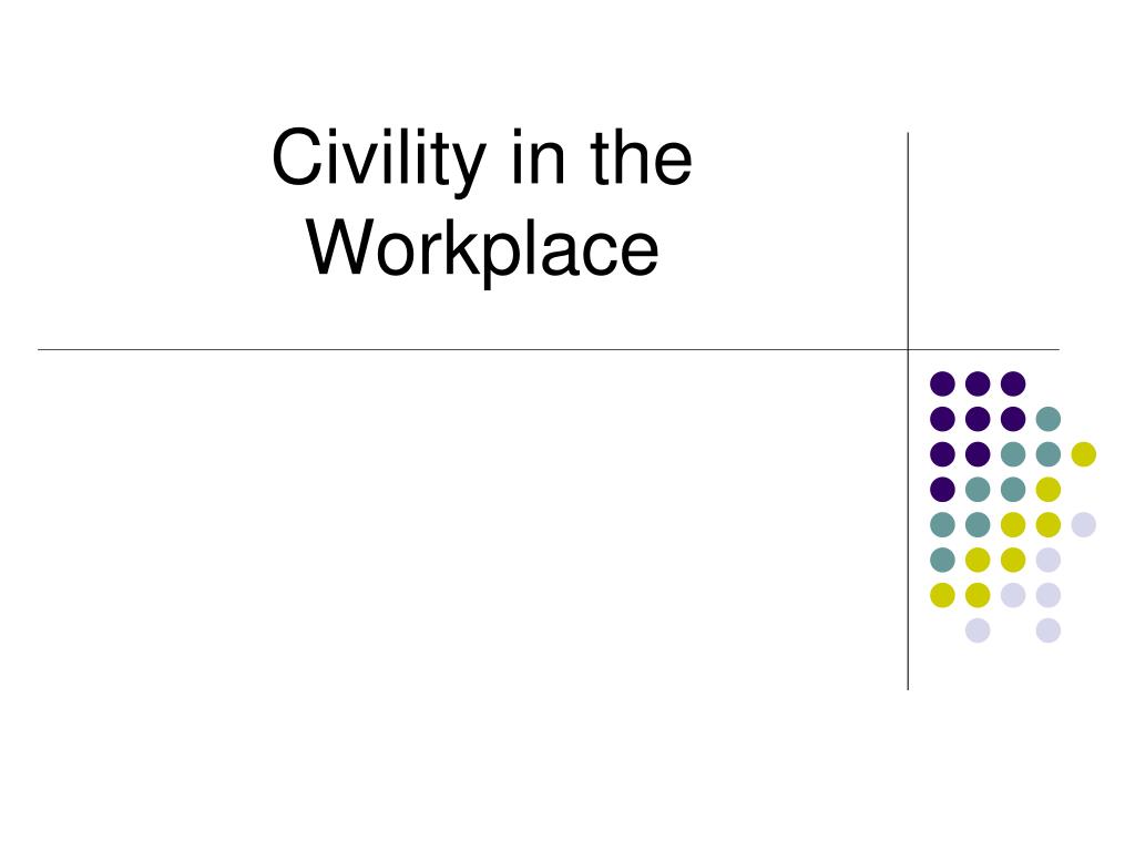 PPT - Understanding Workplace Incivility: Impact, Causes, and ...