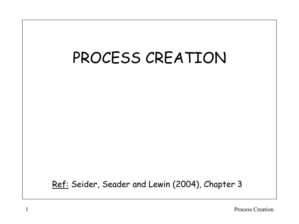 PPT - PROCESS CREATION PowerPoint Presentation, free download - ID:1094331