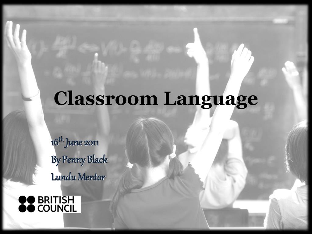 PPT - Classroom Language PowerPoint Presentation, free download - ID ...