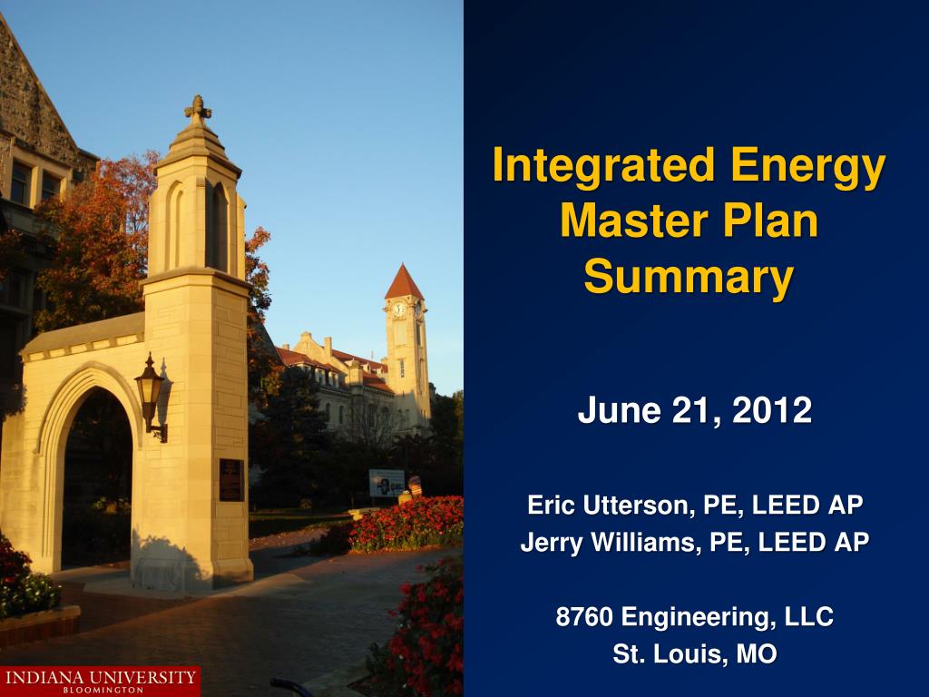 PPT - Integrated Energy Master Plan Summary PowerPoint Presentation ...