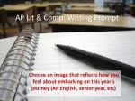 PPT - Responding to an AP Lit Prompt PowerPoint Presentation, free ...