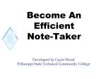 PPT - SMART NOTE TAKER PowerPoint Presentation, free download - ID:2321954