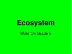 PPT - Types of Ecosystem PowerPoint Presentation, free download - ID ...