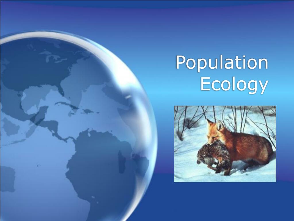 PPT - Population Ecology PowerPoint Presentation, free download - ID:109776
