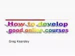 PPT - Greg Makely PowerPoint Presentation, free download - ID:16800