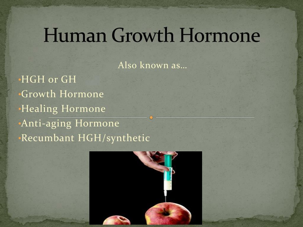 PPT - Human Growth Hormone PowerPoint Presentation, free download - ID ...