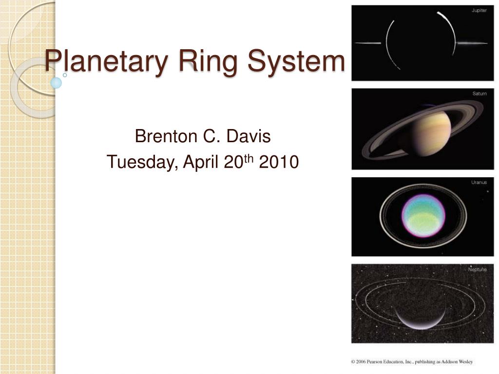 PPT - Planetary Ring Systems PowerPoint Presentation, free download ...