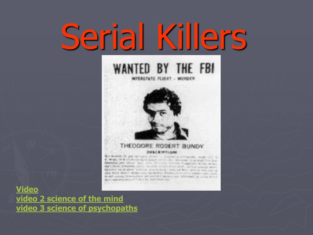 PPT - Serial Killers PowerPoint Presentation, free download - ID:1104734