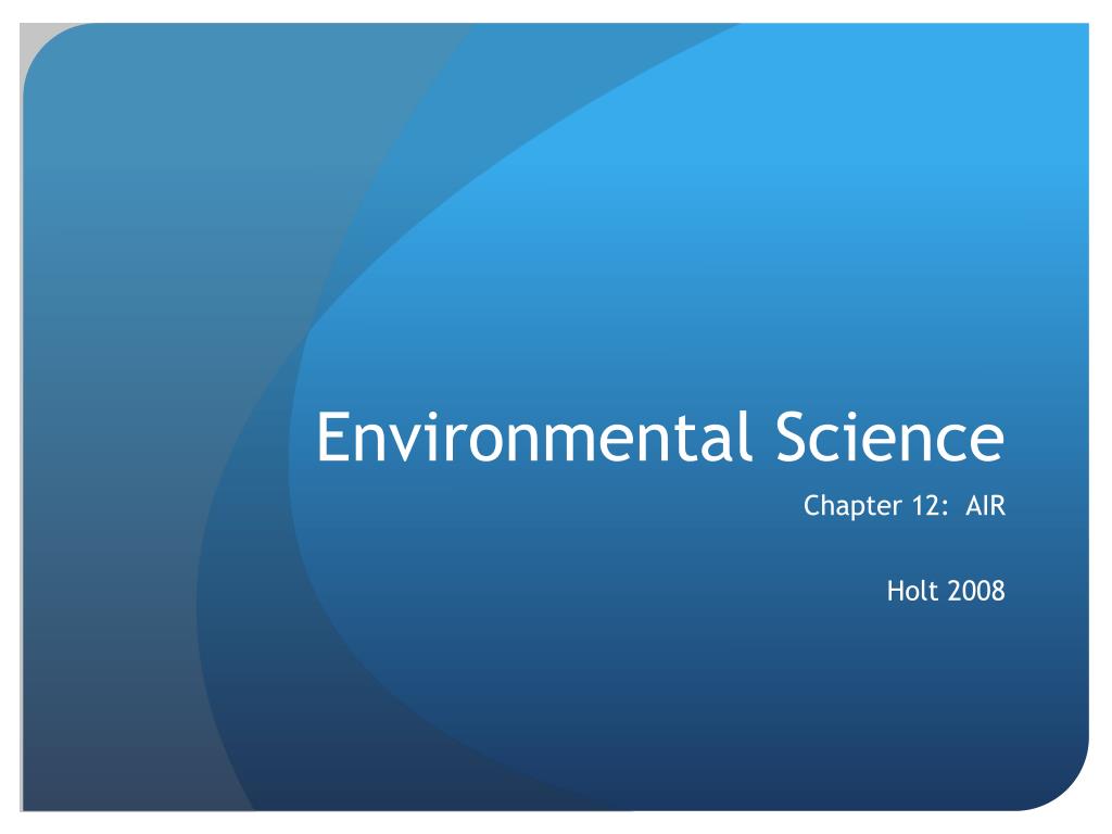 PPT - Environmental Science PowerPoint Presentation, free download - ID ...