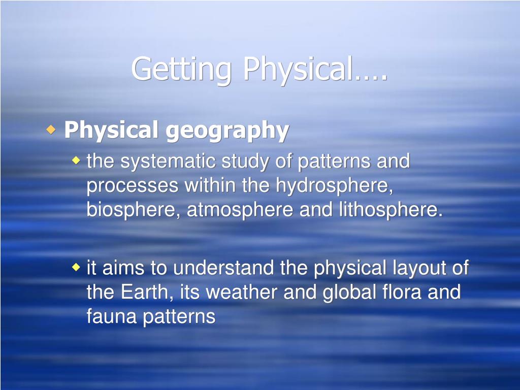 PPT - Getting Physical…. PowerPoint Presentation, free download - ID ...