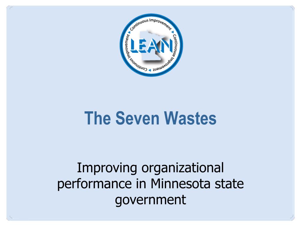 PPT - The Seven Wastes PowerPoint Presentation, free download - ID:1109343