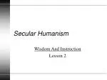 PPT - Humanism PowerPoint Presentation, free download - ID:5832638