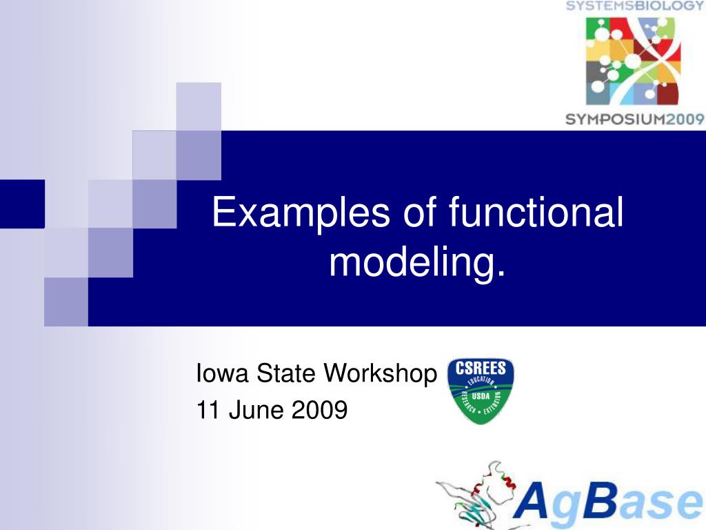 PPT - Examples of functional modeling. PowerPoint Presentation, free ...