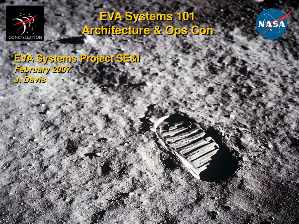 PPT - EVA Systems 101 Architecture & Ops Con PowerPoint Presentation ...