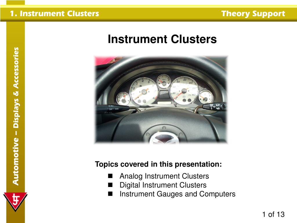 PPT - Instrument Clusters PowerPoint Presentation, free download - ID ...